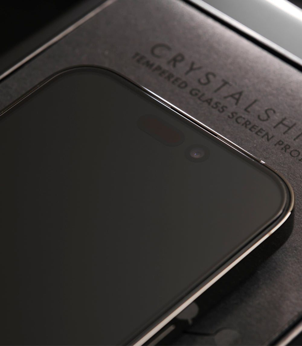 CrystalShield | Premium, tempered glass iPhone screen protector